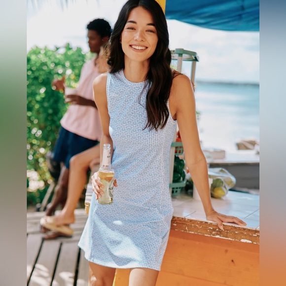 Southern Tide | Dresses | Nwt Southern Tide Lyllee Printed Performance ...